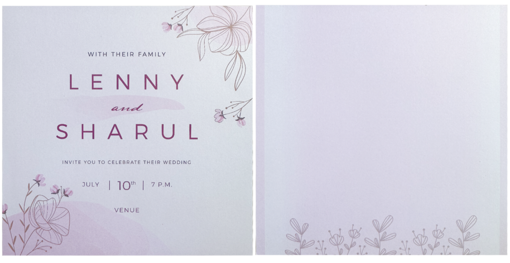Malay Wedding Invitation Cards Singapore / Kad Jemputan Kahwin Singapore