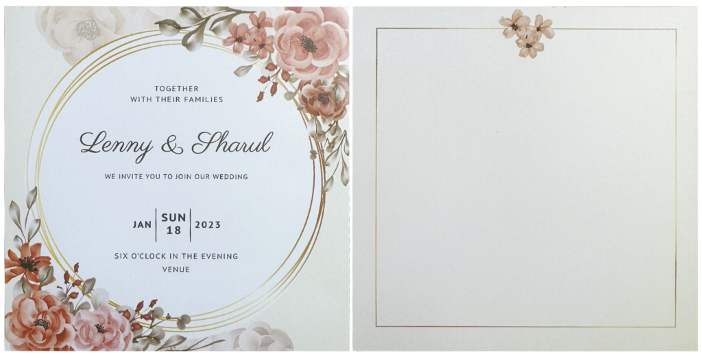 Malay Wedding Invitation Cards Singapore / Kad Jemputan Kahwin Singapore
