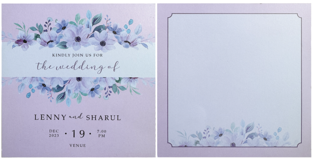 Malay Wedding Invitation Cards Singapore / Kad Jemputan Kahwin Singapore